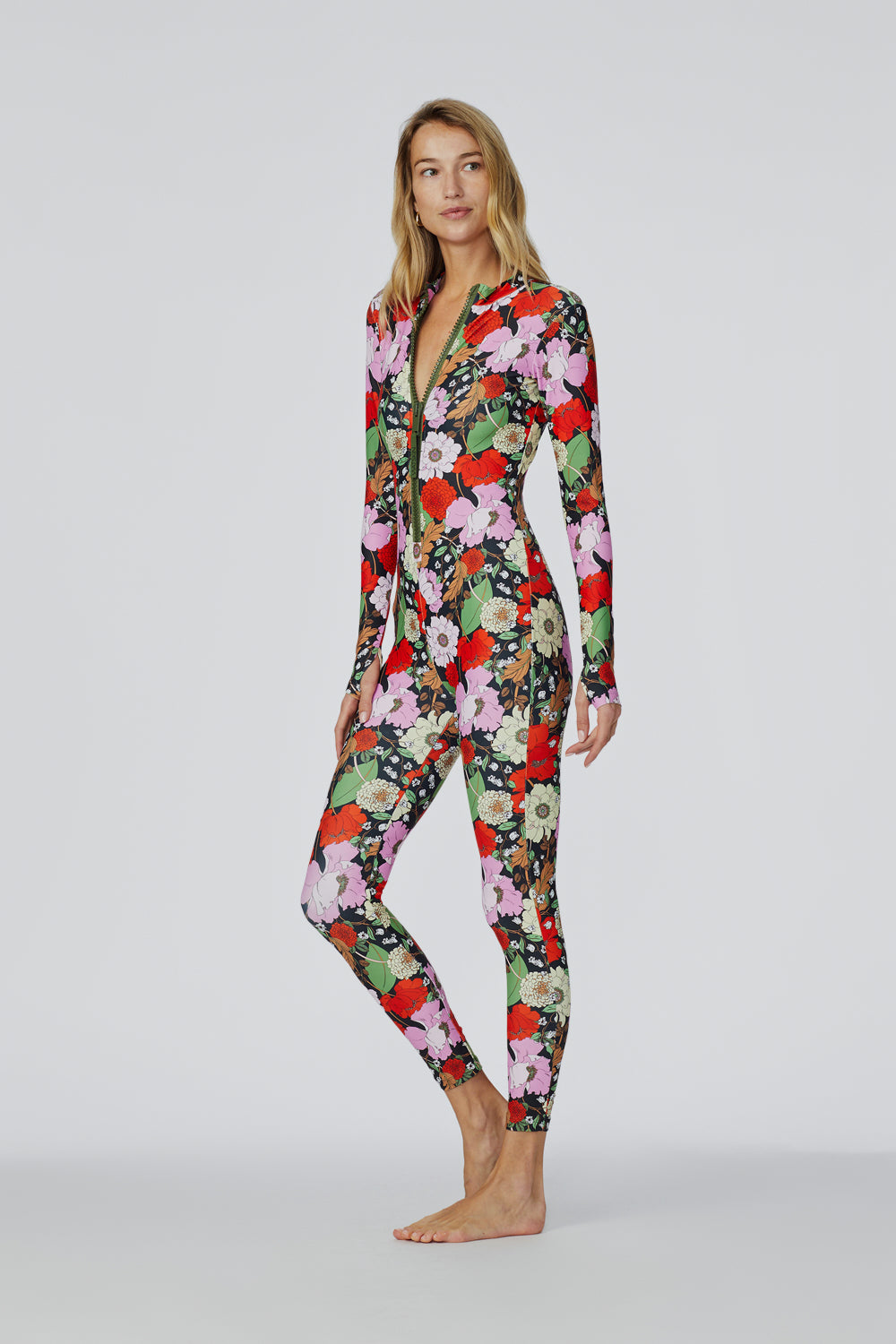 Long Sleeve UPF 50+ UV Sun Protection Catsuits for Women | WATSKIN